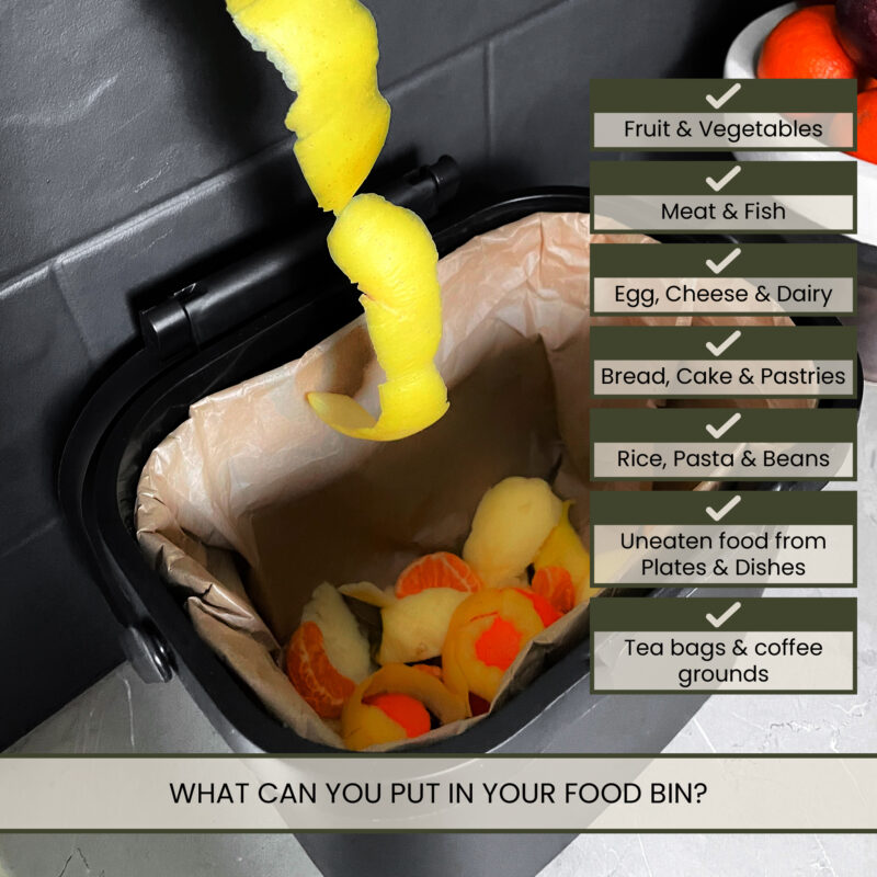 Compostable Paper Food Waste Bags - Food Waste - A&M Natural Living